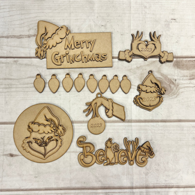 Grinch Cutout - Etsy