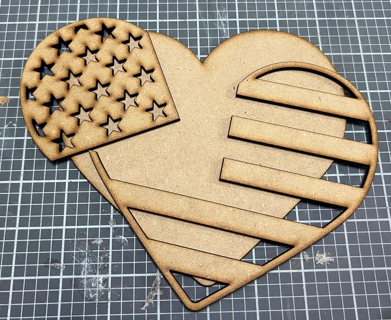United States America Flag, American Flag, Fourth of July, Heart Flag ...