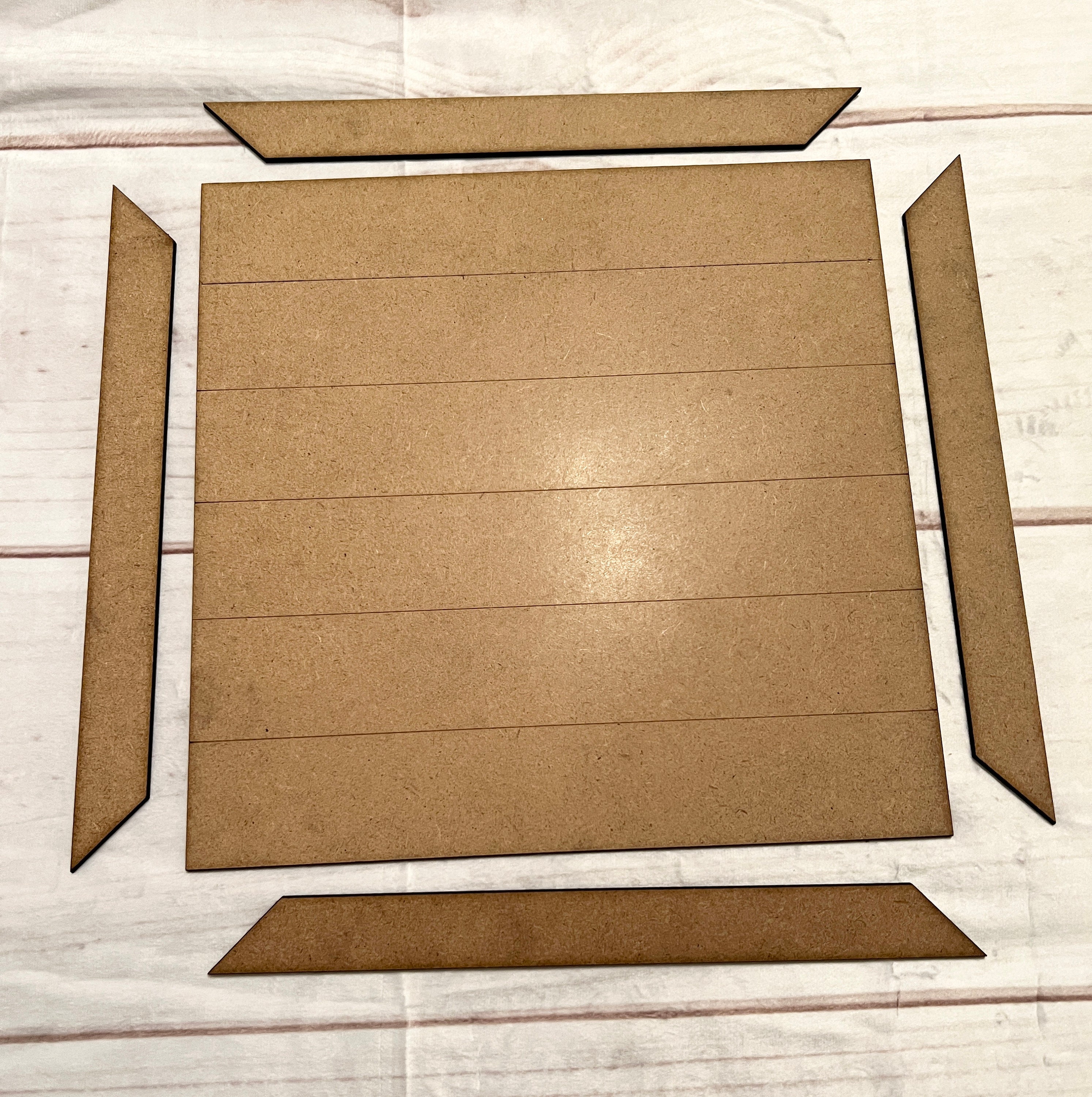 DIY Square Shiplap Blank Shiplap Sign DIY Kit Shiplap - Etsy