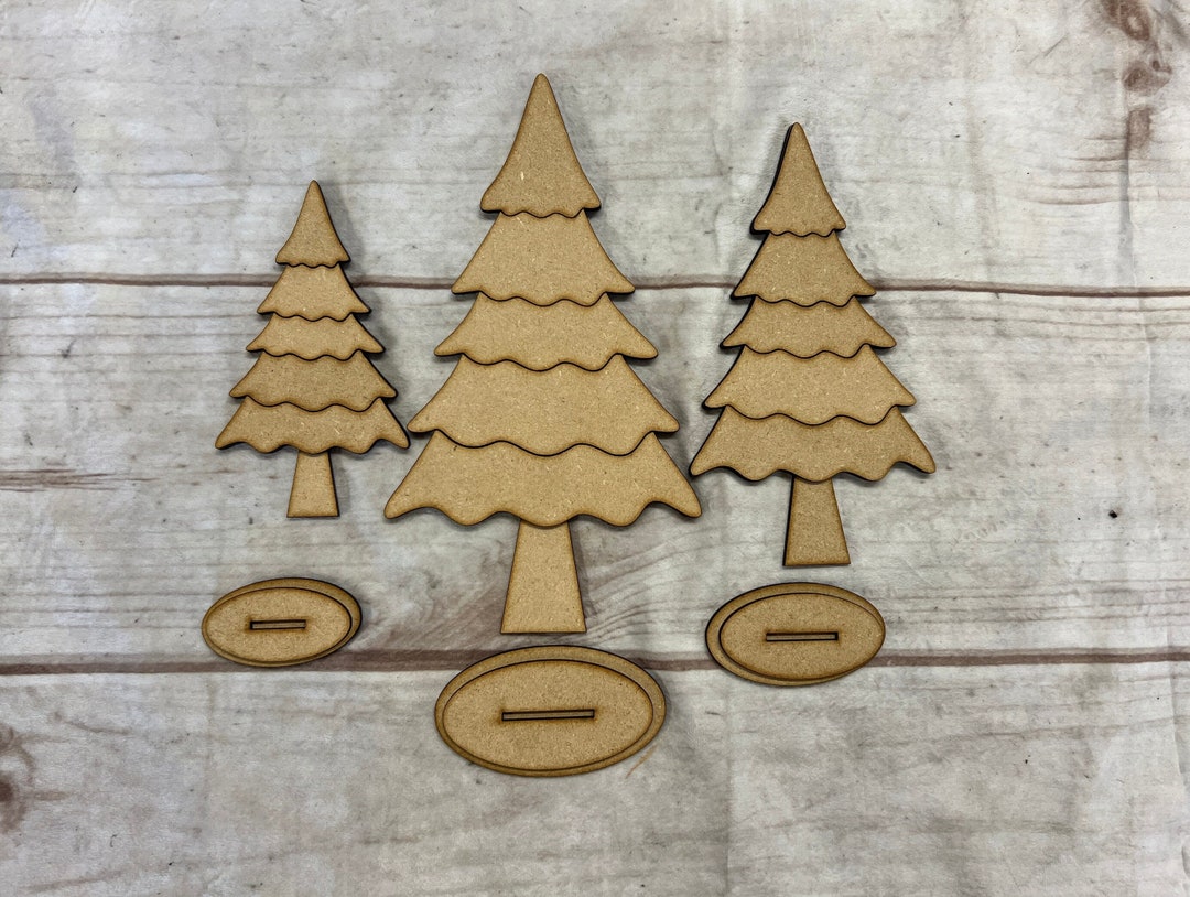 Christmas Tree Trio, Christmas Trees, Christmas, Craft Kit, DIY ...
