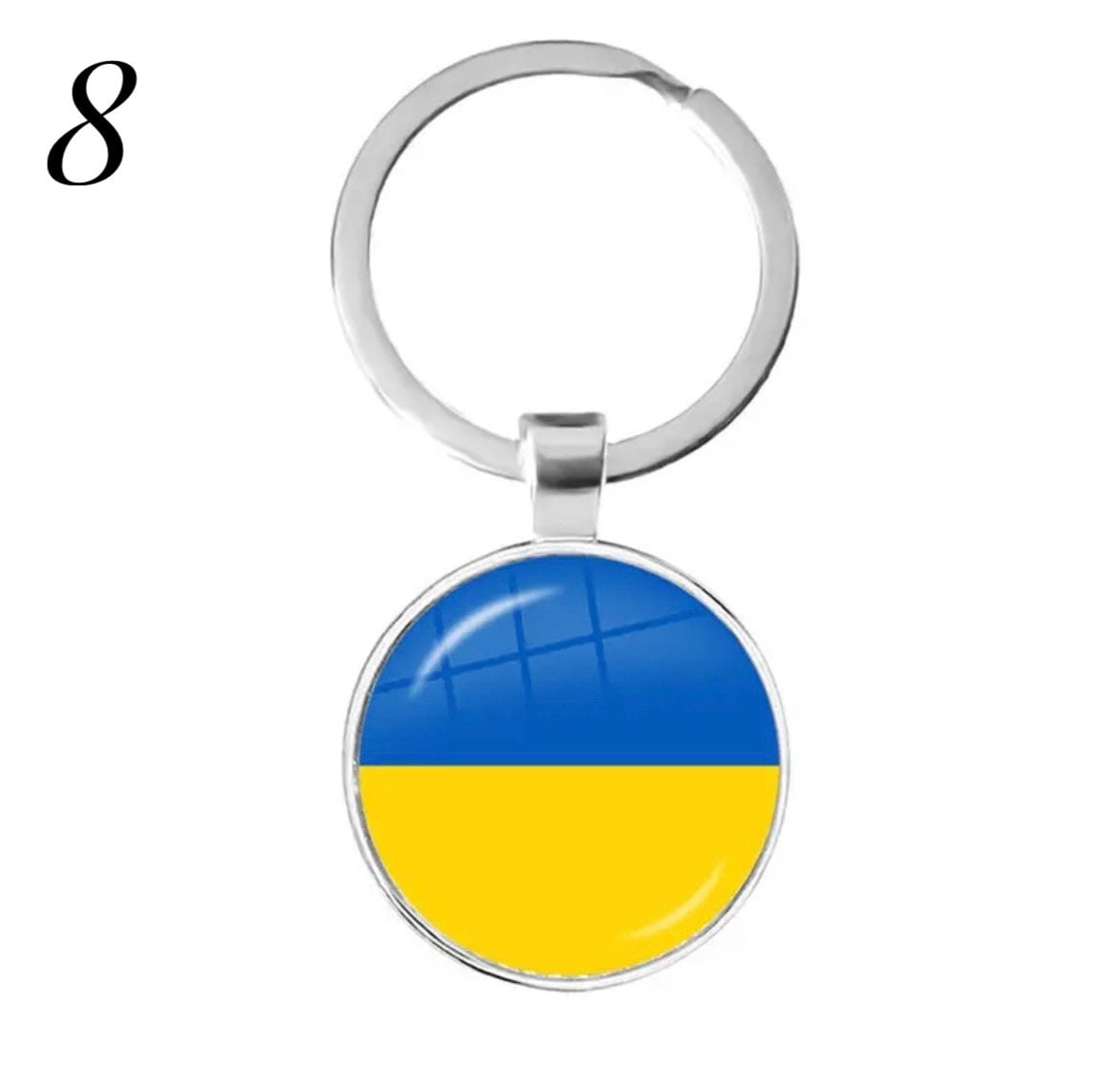 Ukrainian Key Chain Tryzub Symbol - Etsy