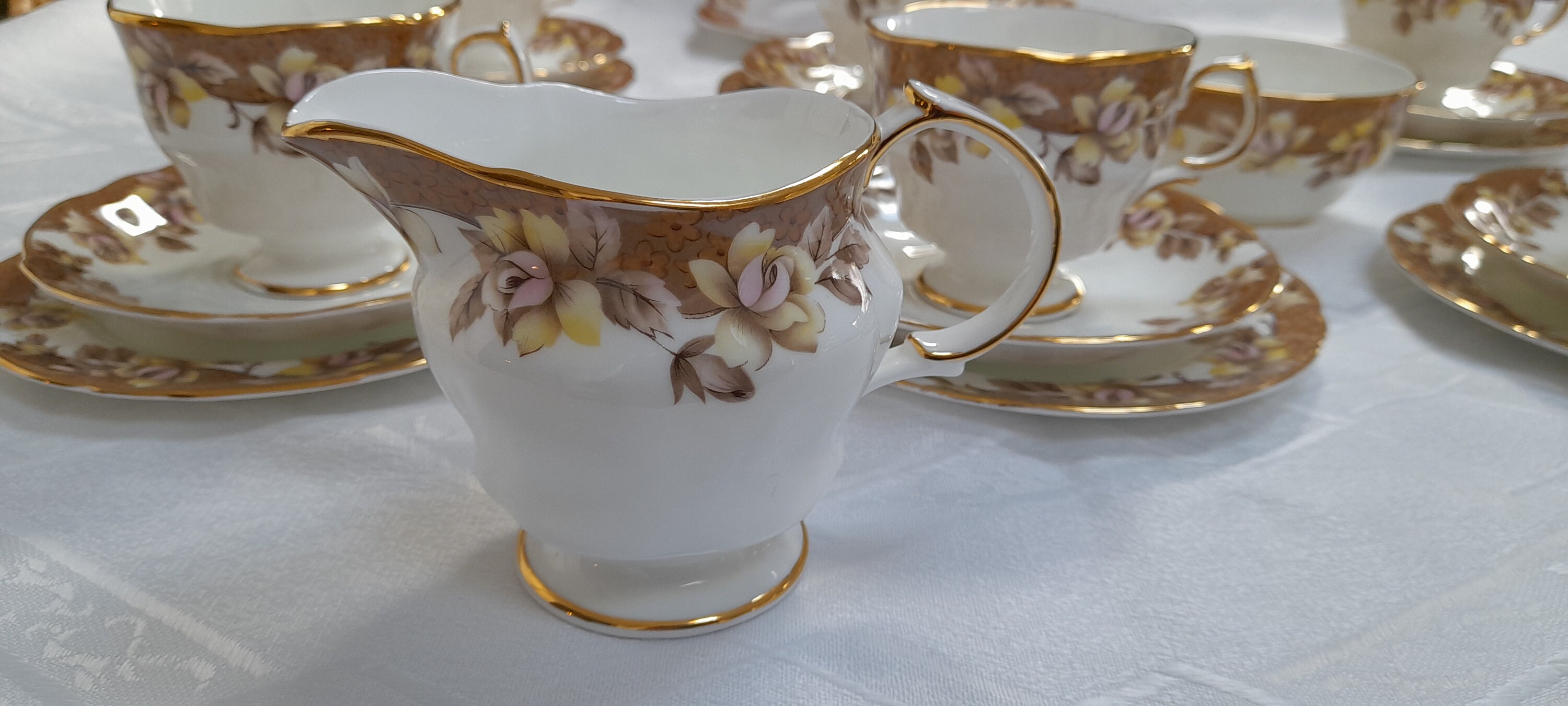 Arklow Pottery Tea Set, Elegance Pattern, 21 Pieces - Etsy