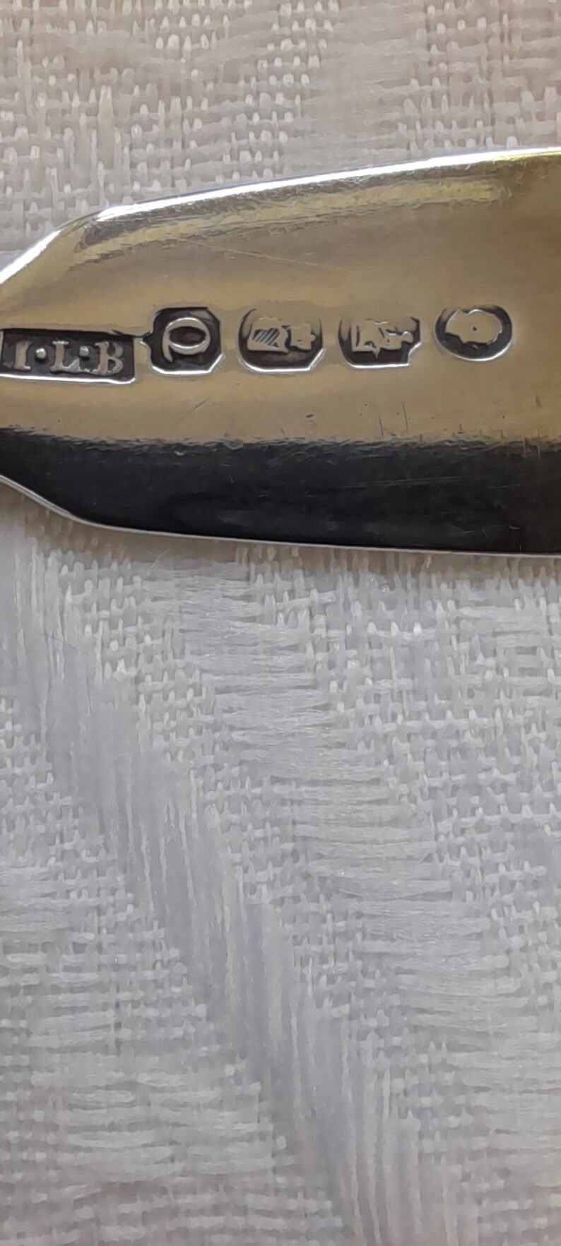 Irish Georgian Era Spoon, Dublin Hallmarks, 1813, Silversmith James Le ...