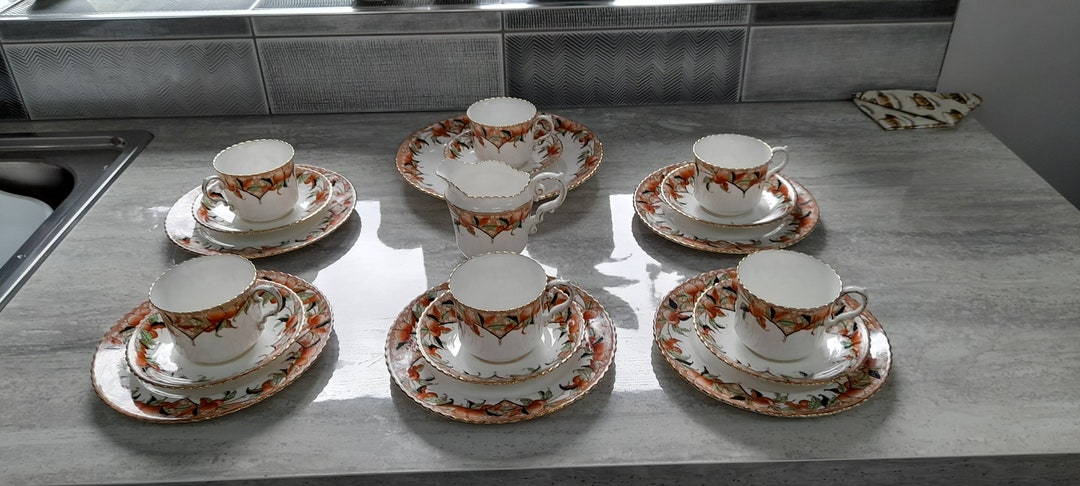 Vintage Aynsley Teaset 20 Pieces 1940s Etsy