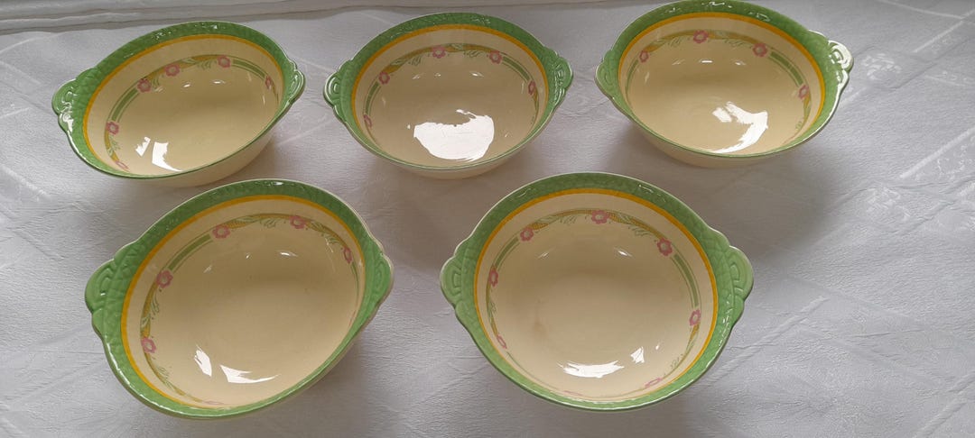 New Hall Hanley Pottery, 5 Bowls - Etsy