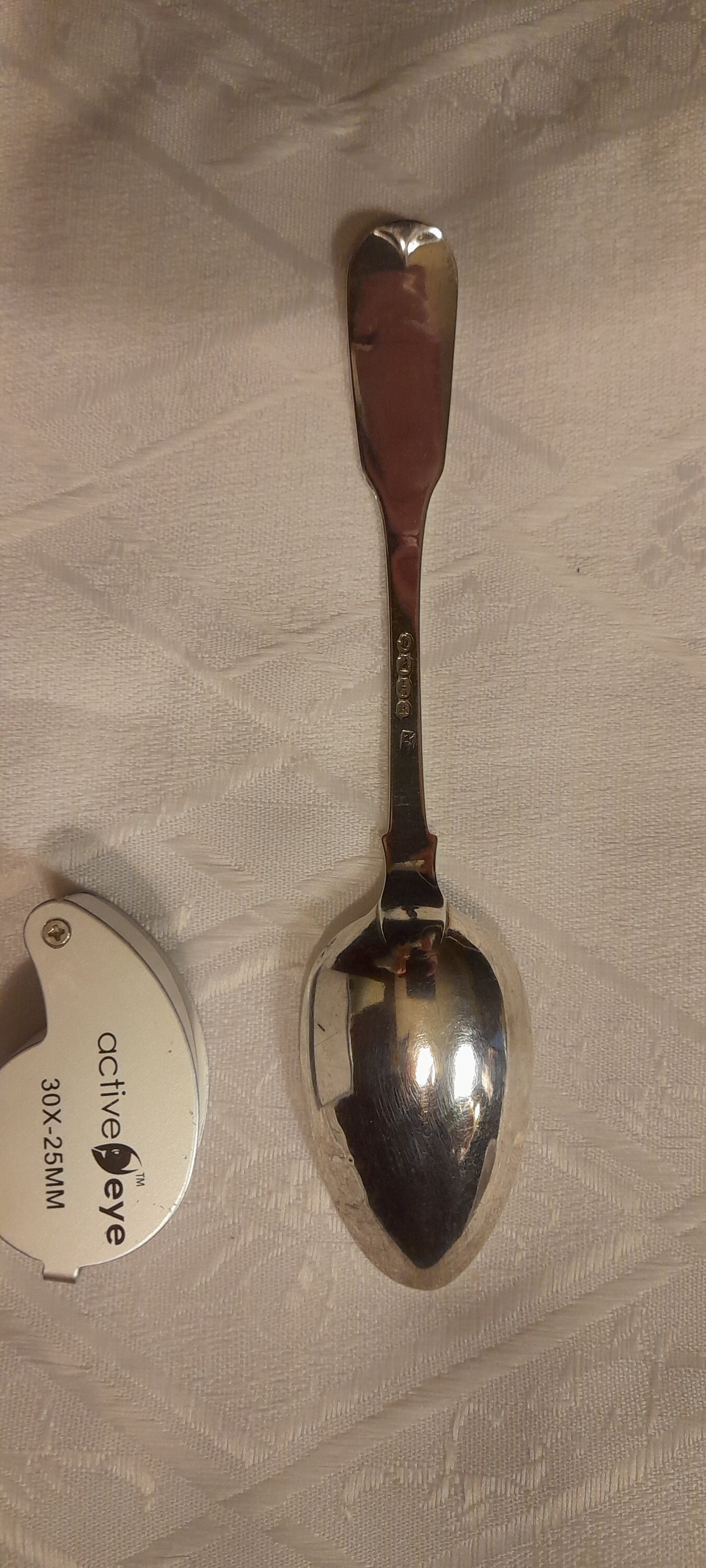 Irish Georgian Silver Spoon, Fiddle Pattern, George III, 1813 ...