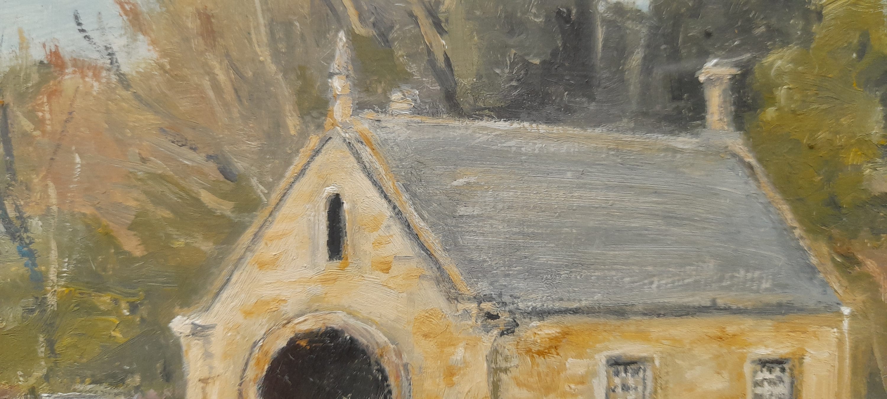 The Forge Enniskerry Co. Wicklow Painted by B. Syms - Etsy