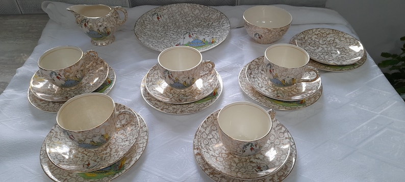 Empire Pottery Chintz Tea Set,"crinoline Lady" - Etsy Australia