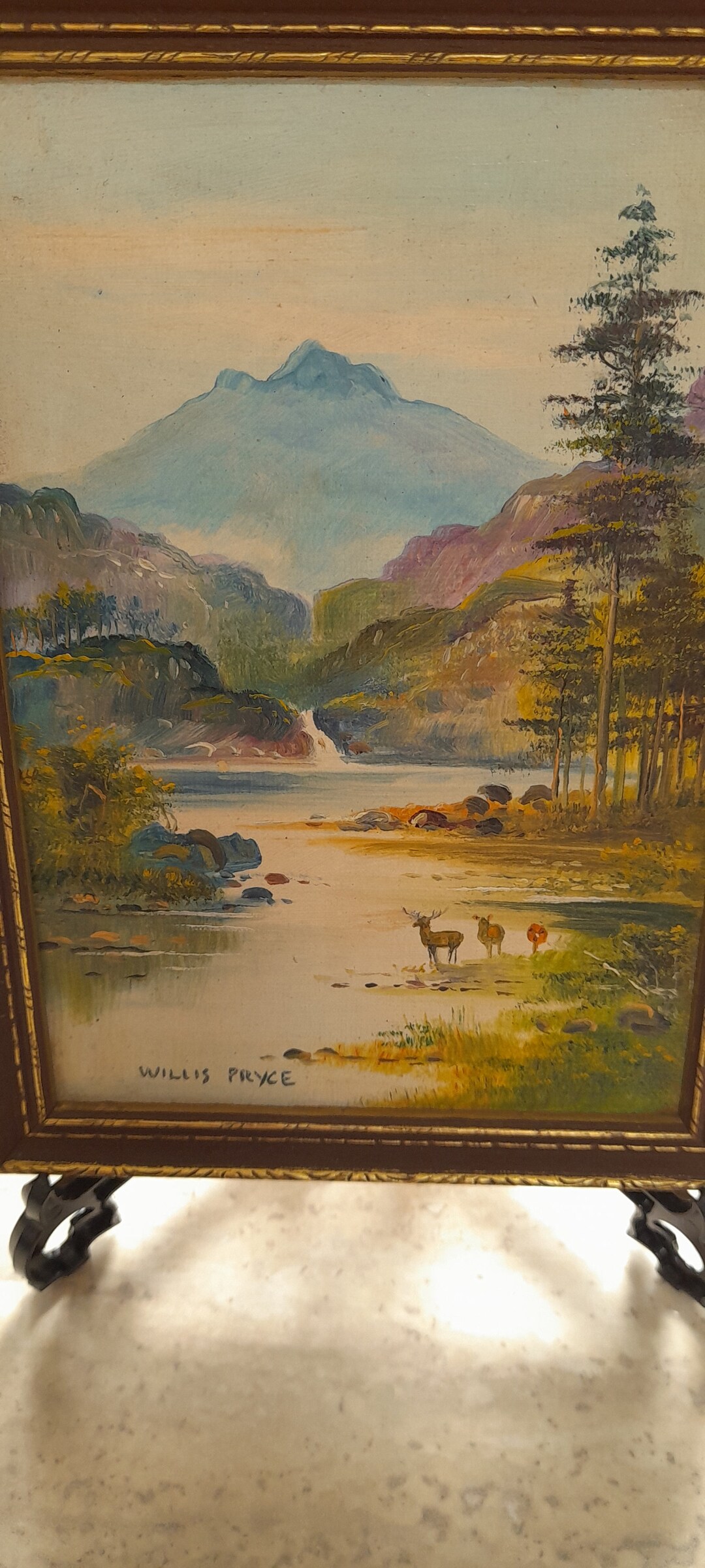 George Willis Pryce, Oil Painting, Ben Vorlich Scotland - Etsy