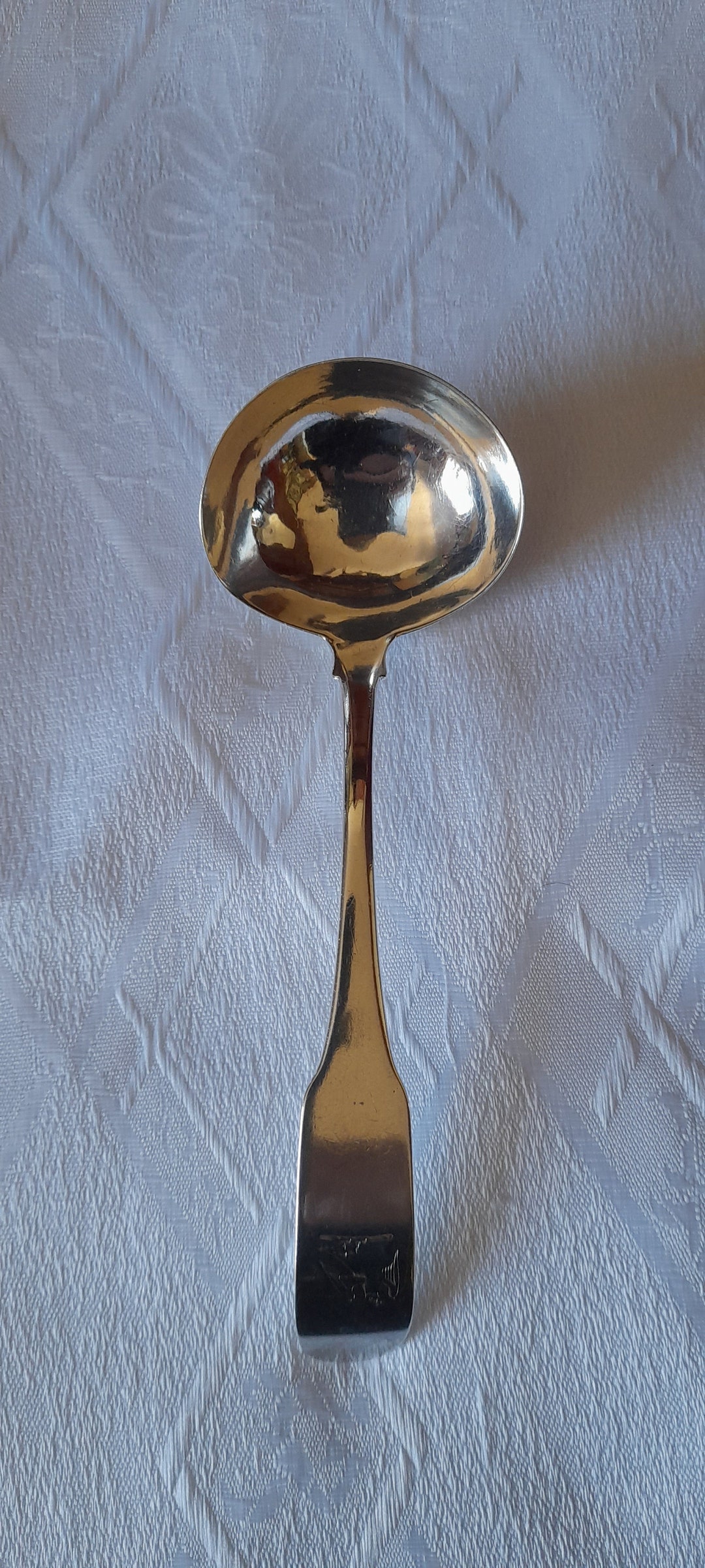 George III Silver Ladle, Dublin Hallmarks, 1806, Samuel Neville ...