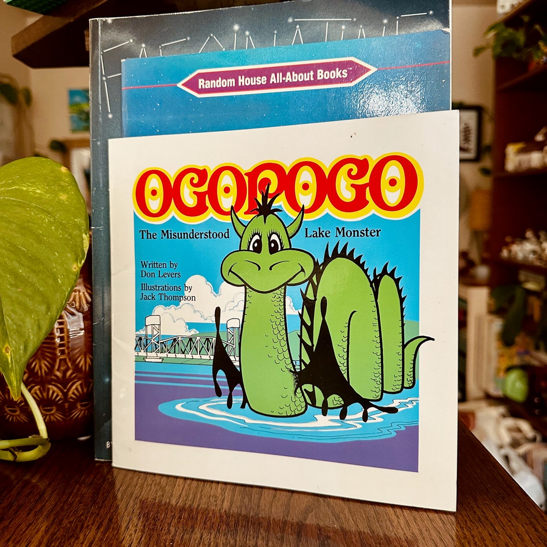 Vintage 1980s Childrens Book Ogopogo: the Misunderstood Lake Monster by ...