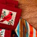 Red Cardinal Plastic Canvas Coasters - Etsy