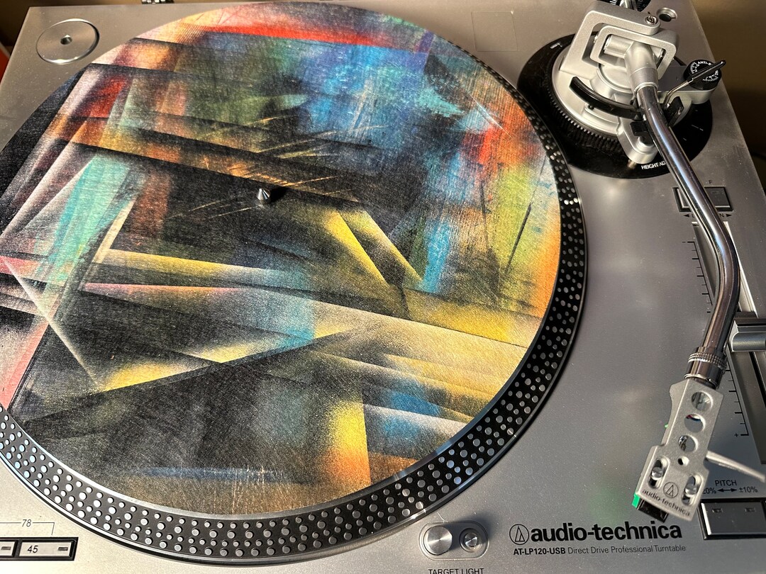 Turntable Slipmat motel Blinds & Streetlights - Etsy