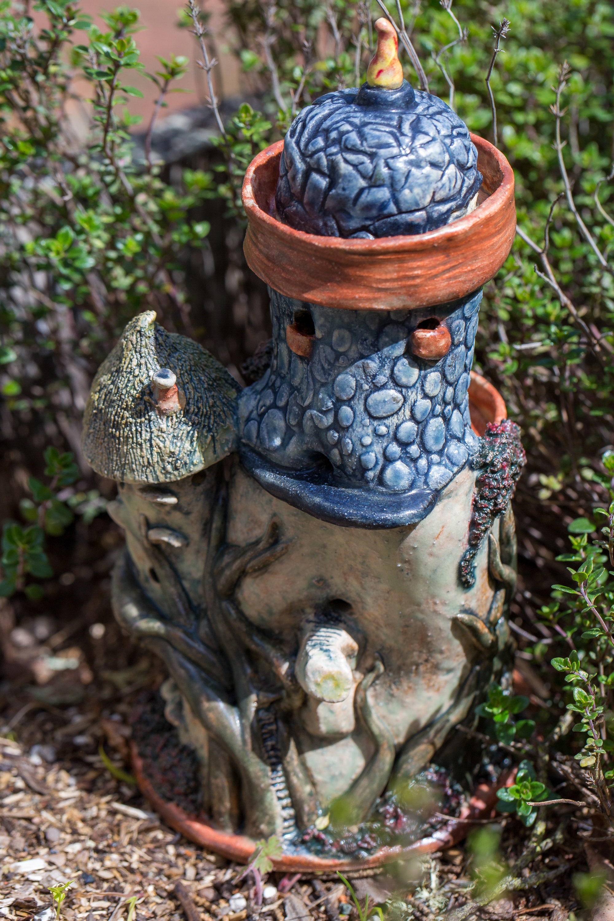 Little Fortress Upon a Stump - Etsy