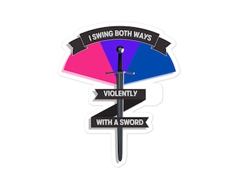 Bisexual Pride Sticker - Etsy
