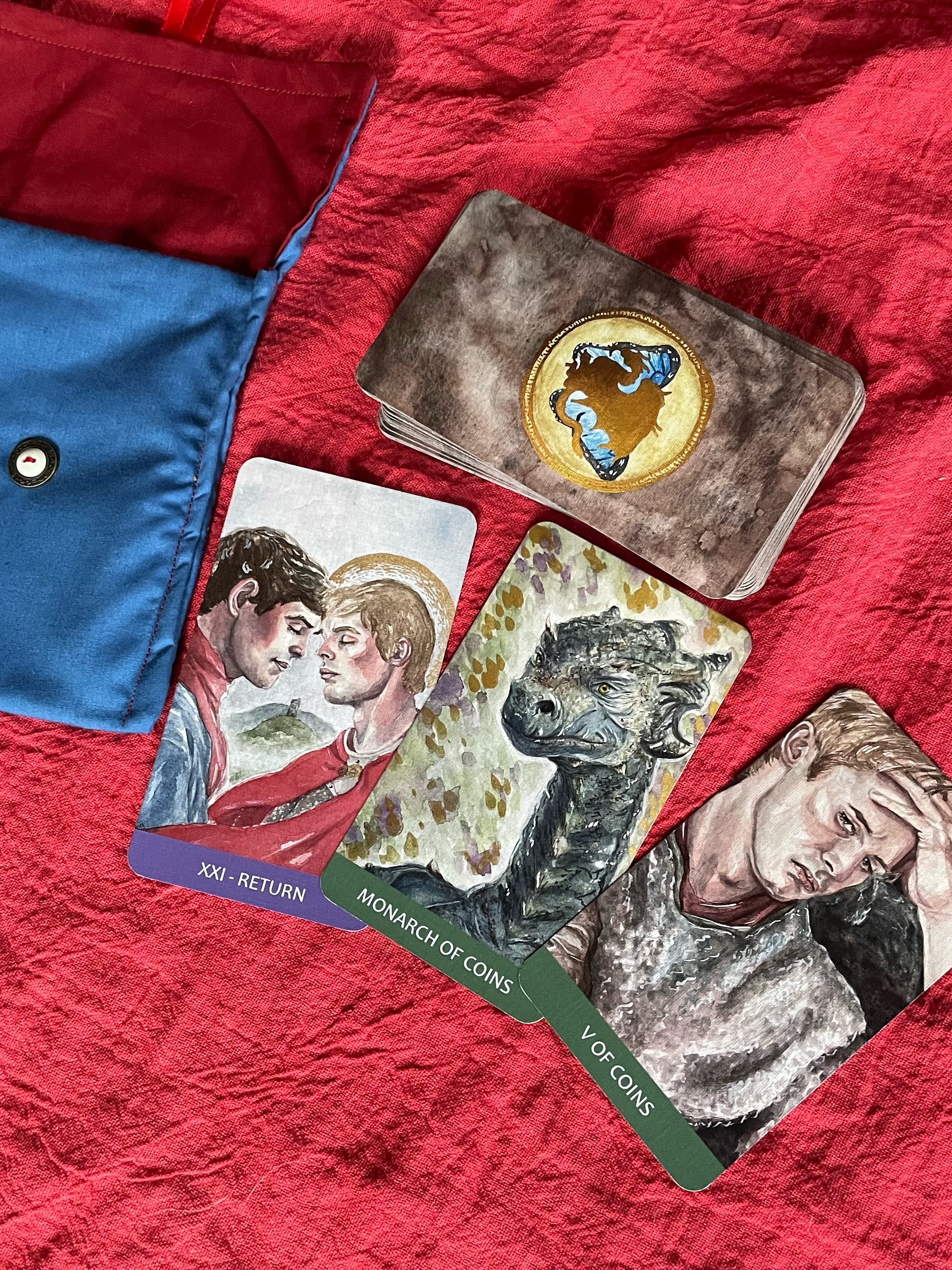 An Unofficial Merlin Tarot BBC Merlin Themed Tarot Deck and Digital ...