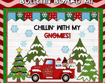 Christmas Gnomes, Holiday Gnomes, Christmas Bulletin Board, Winter ...