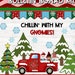 Christmas Gnomes, Holiday Gnomes, Old Truck, Christmas Bulletin Board ...