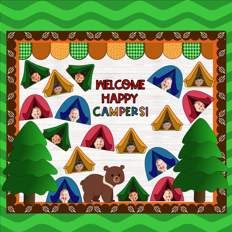 Camping Bulletin Board - Etsy