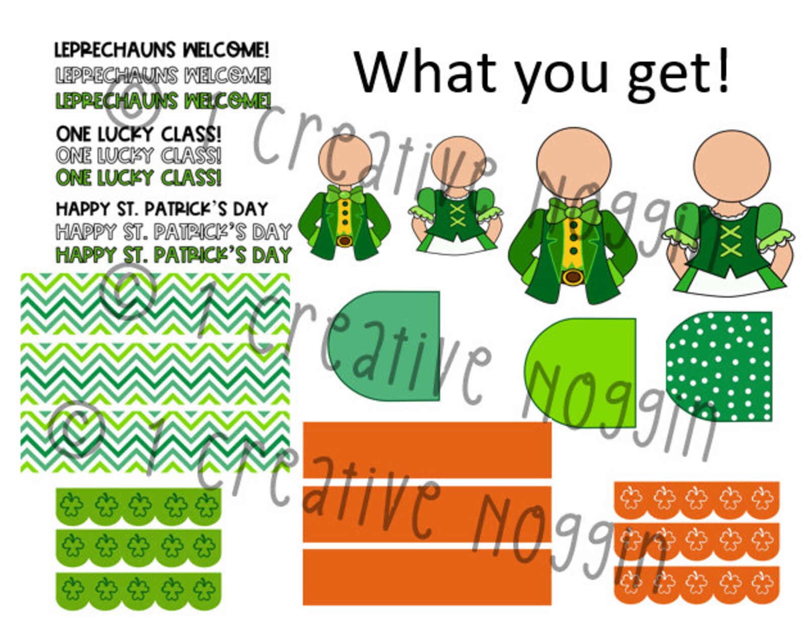 Leprechauns Welcome march Bulletin Board St. Patricks Day Bulletin ...