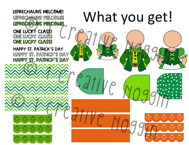 Leprechauns Welcome -march Bulletin Board- St. Patrick’s Day Bulletin ...
