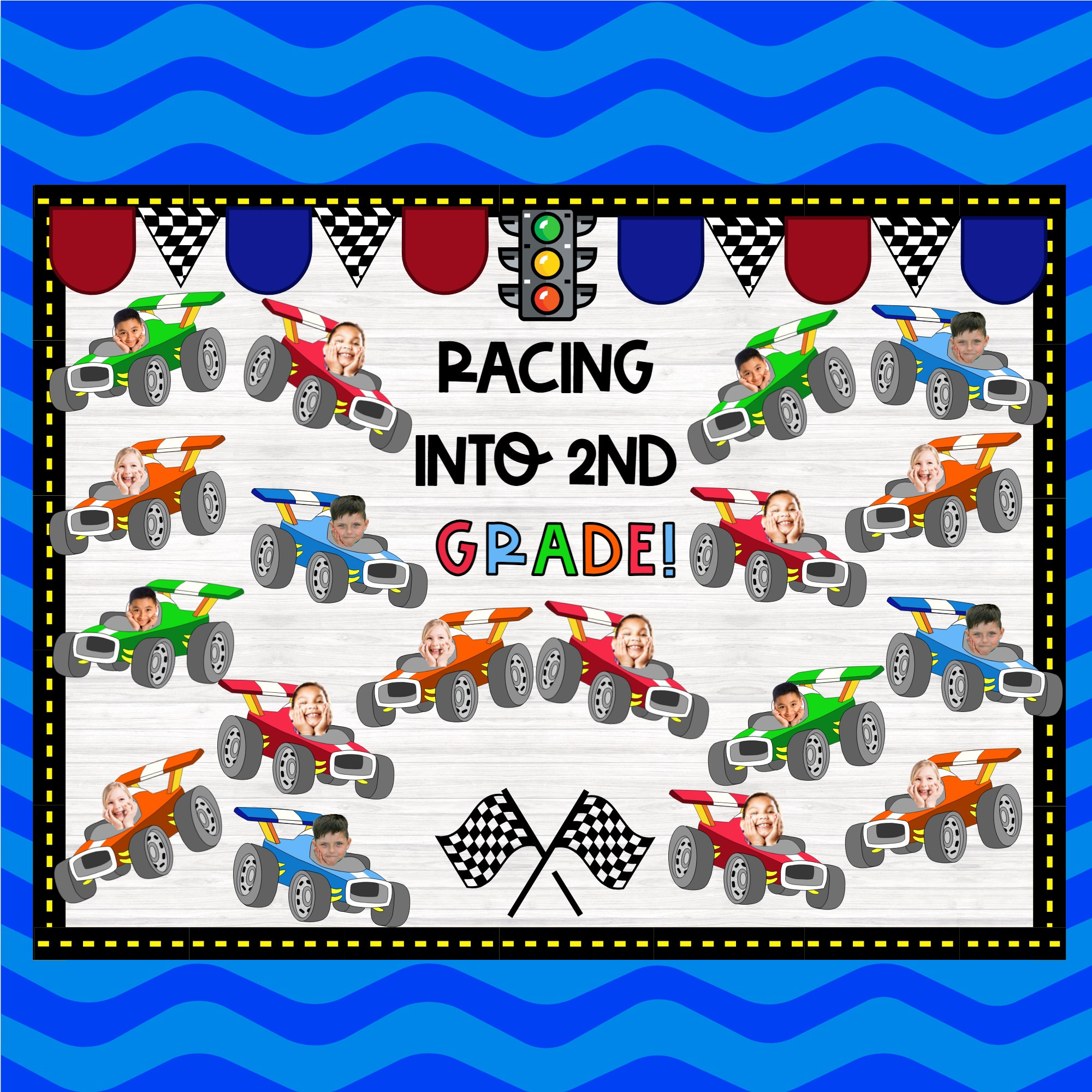 Race Track Bulletin Board