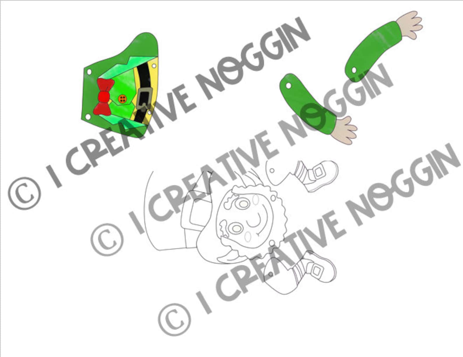 St. Patrick's Day Craft, Build Your Own Leprechaun, Leprechaun Project ...