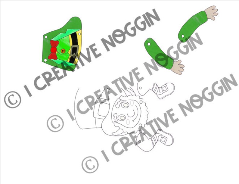 St. Patrick's Day Craft, Build Your Own Leprechaun, Leprechaun Project ...