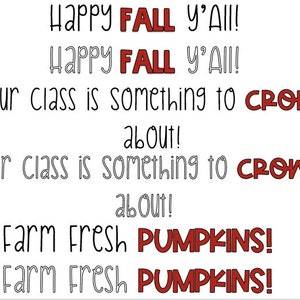 Scarecrow Pumpkin Patch Fall Bulletin Board, Classroom & Door Decor ...