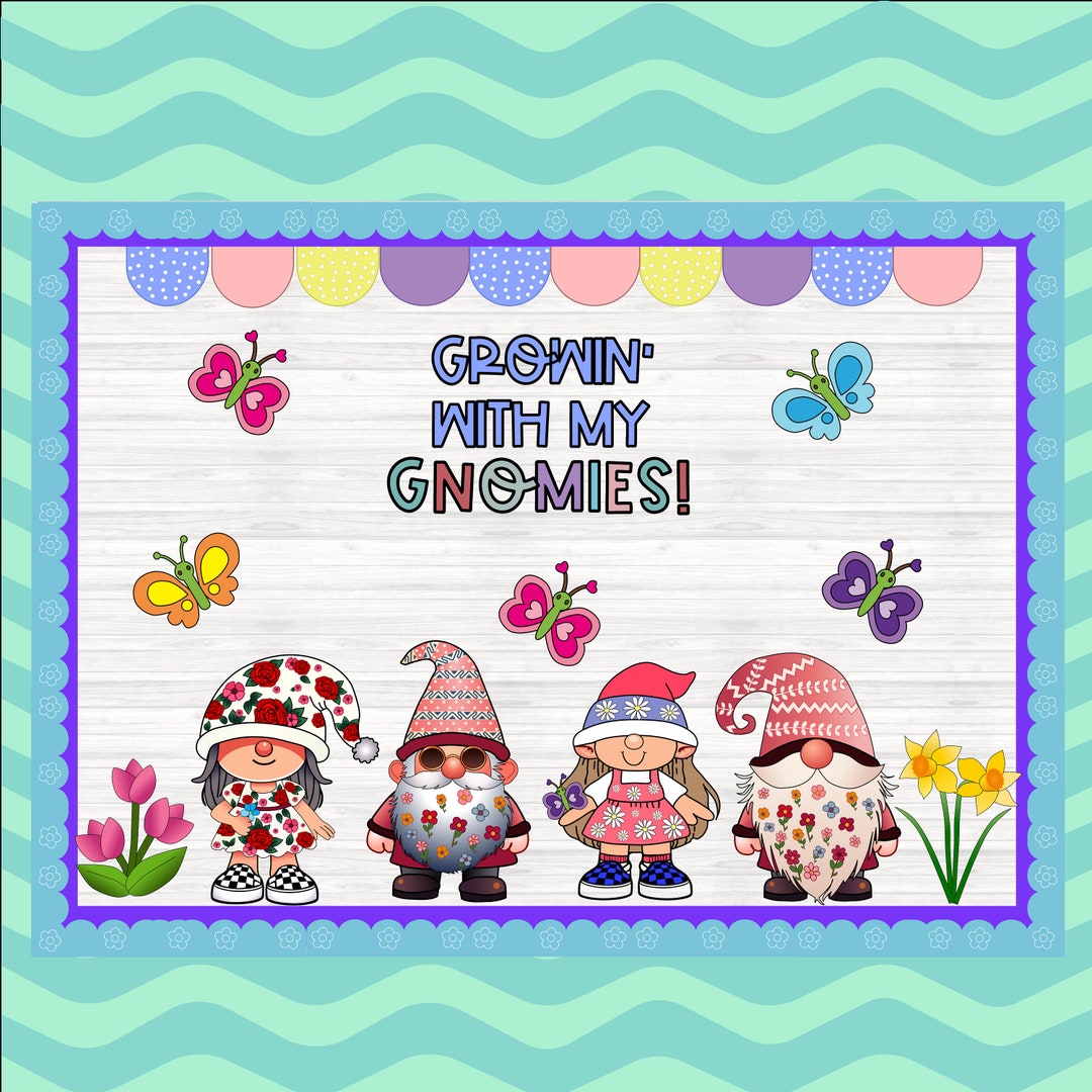 SPRING Bulletin Board | Bulletin Board | Growin' With My Gnomies ...