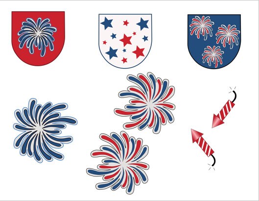 July 4th Gnomes, Independence Day Bulletin Board, God Bless the USA ...