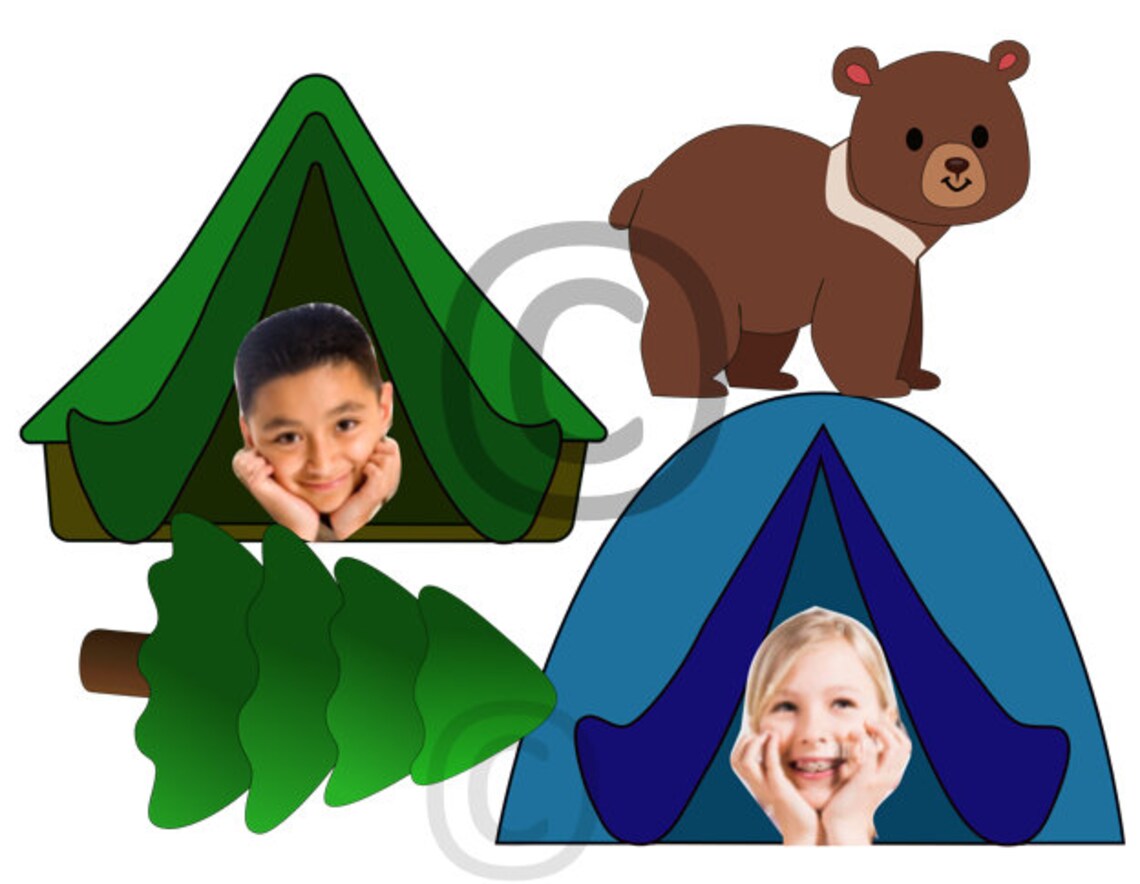 Happy Campers Bulletin Board | Back to School Bulletin Board Kit ...