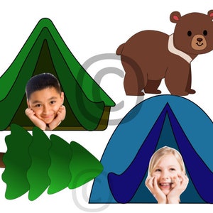 Happy Campers Bulletin Board | Back to School Bulletin Board Kit ...