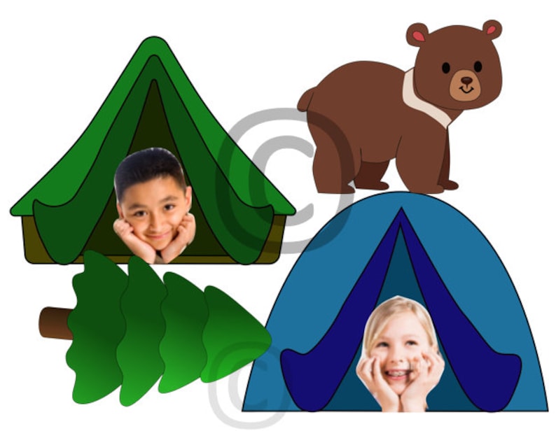 Happy Campers Bulletin Board | Back to School Bulletin Board Kit ...