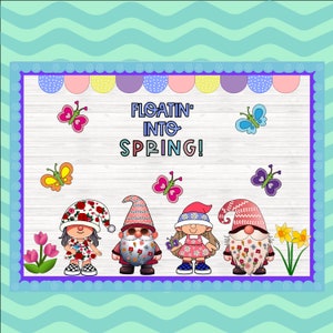 SPRING Bulletin Board | Bulletin Board | Growin' With My Gnomies ...