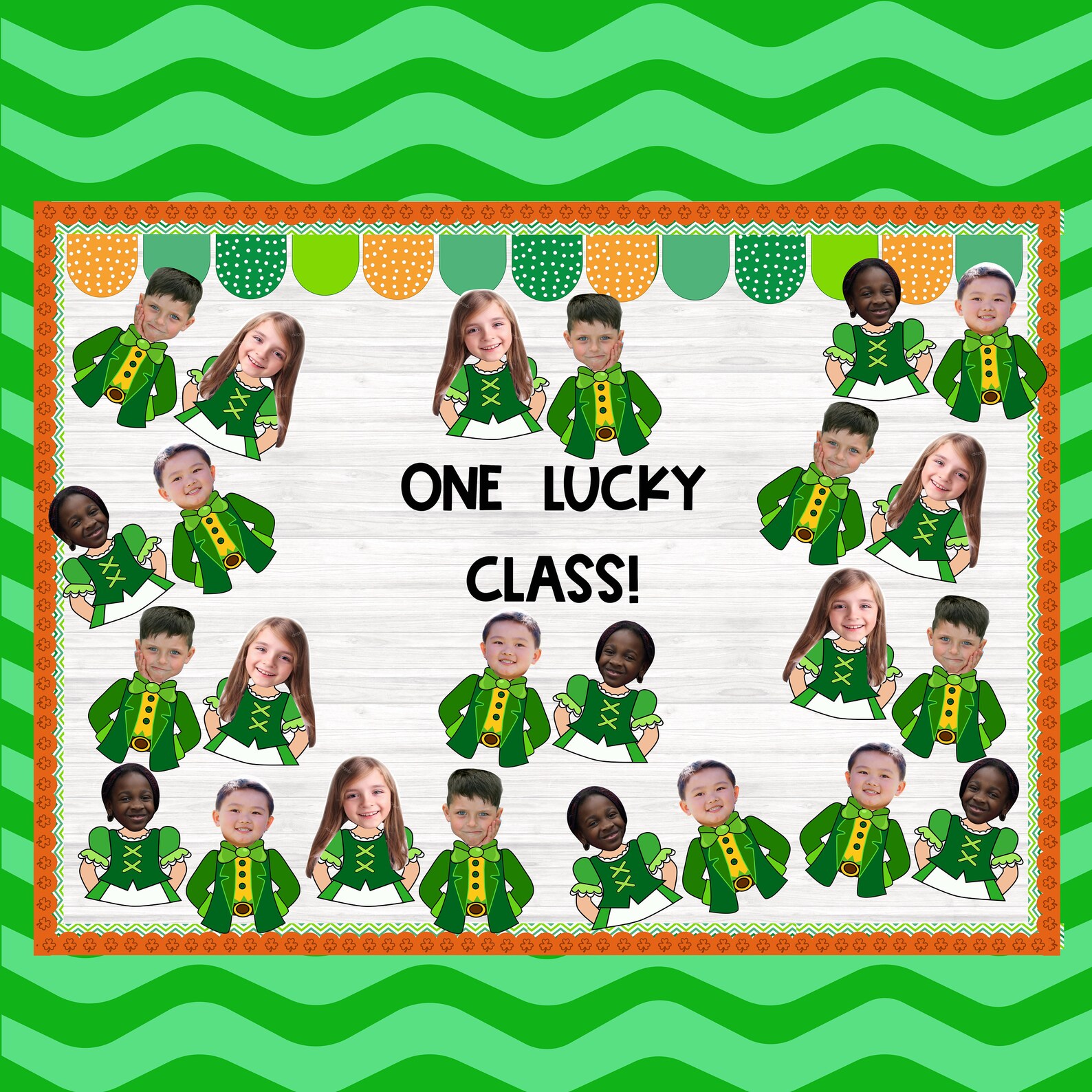 Leprechauns Welcome -march Bulletin Board- St. Patrick’s Day Bulletin ...