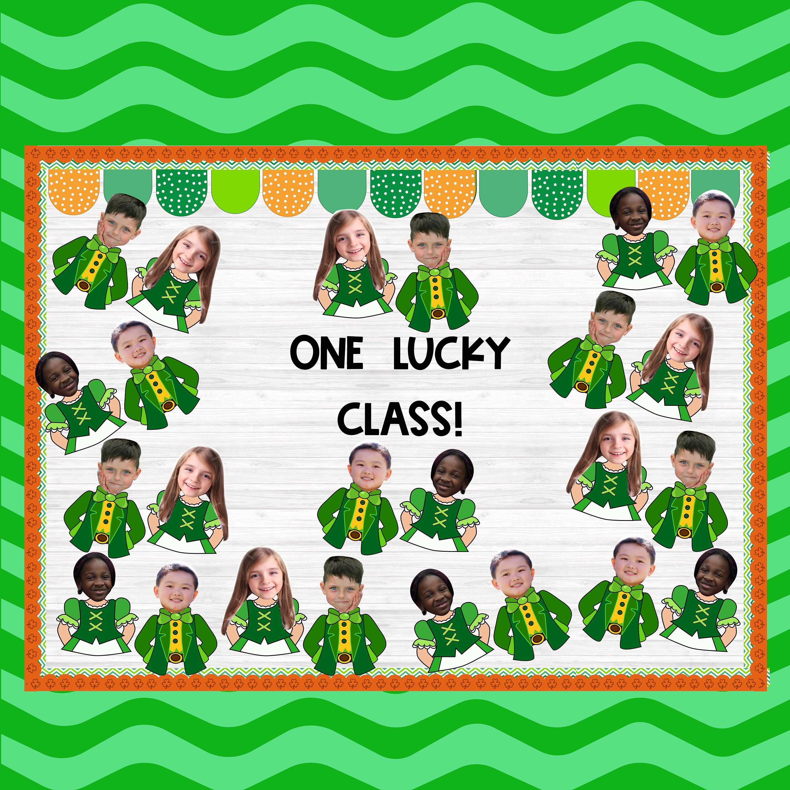 Leprechauns Welcome -march Bulletin Board- St. Patrick’s Day Bulletin ...