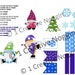 New Year, Skating Gnomes Bulletin Board Kit - Etsy