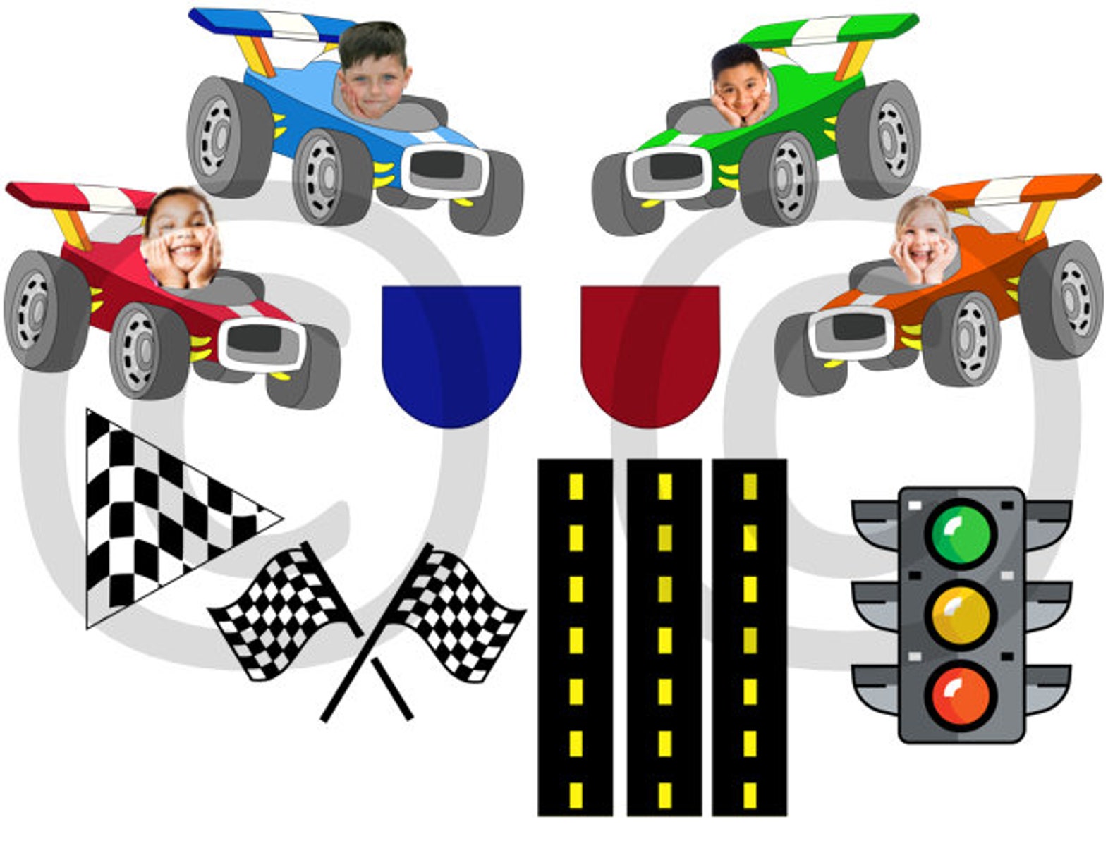 Back to School | Race Car Bulletin Board or Door Décor| Welcome Back to ...