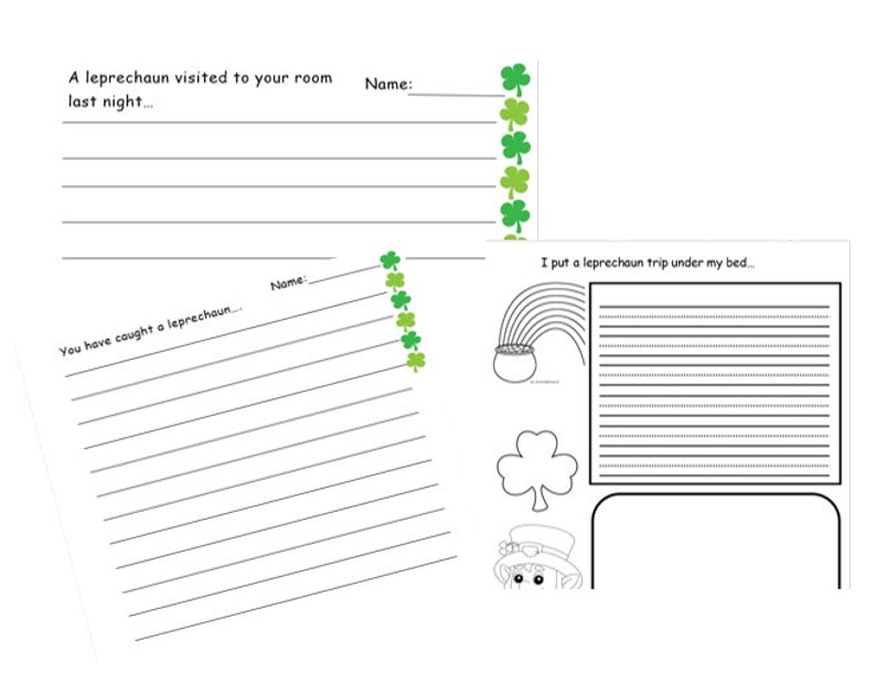 St. Patrick's Day Craft, Build Your Own Leprechaun, Leprechaun Project ...