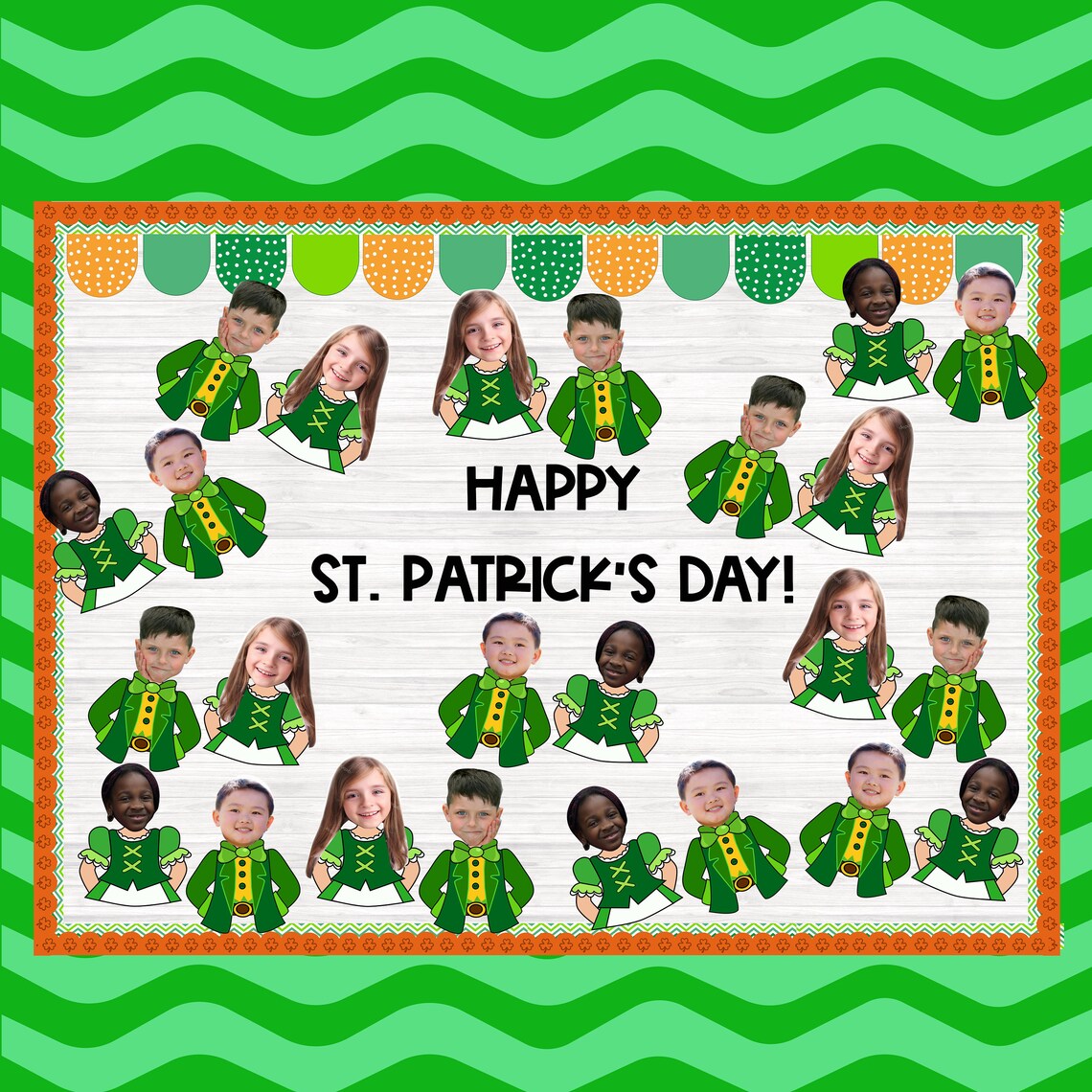 Leprechauns Welcome -march Bulletin Board- St. Patrick’s Day Bulletin ...