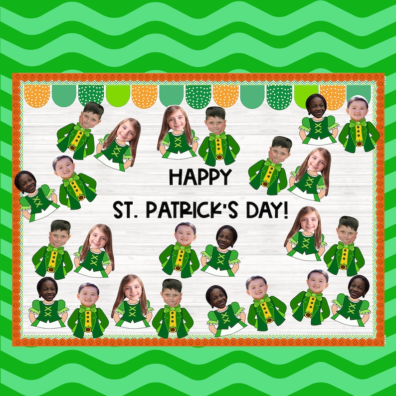 Leprechauns Welcome -march Bulletin Board- St. Patrick’s Day Bulletin ...