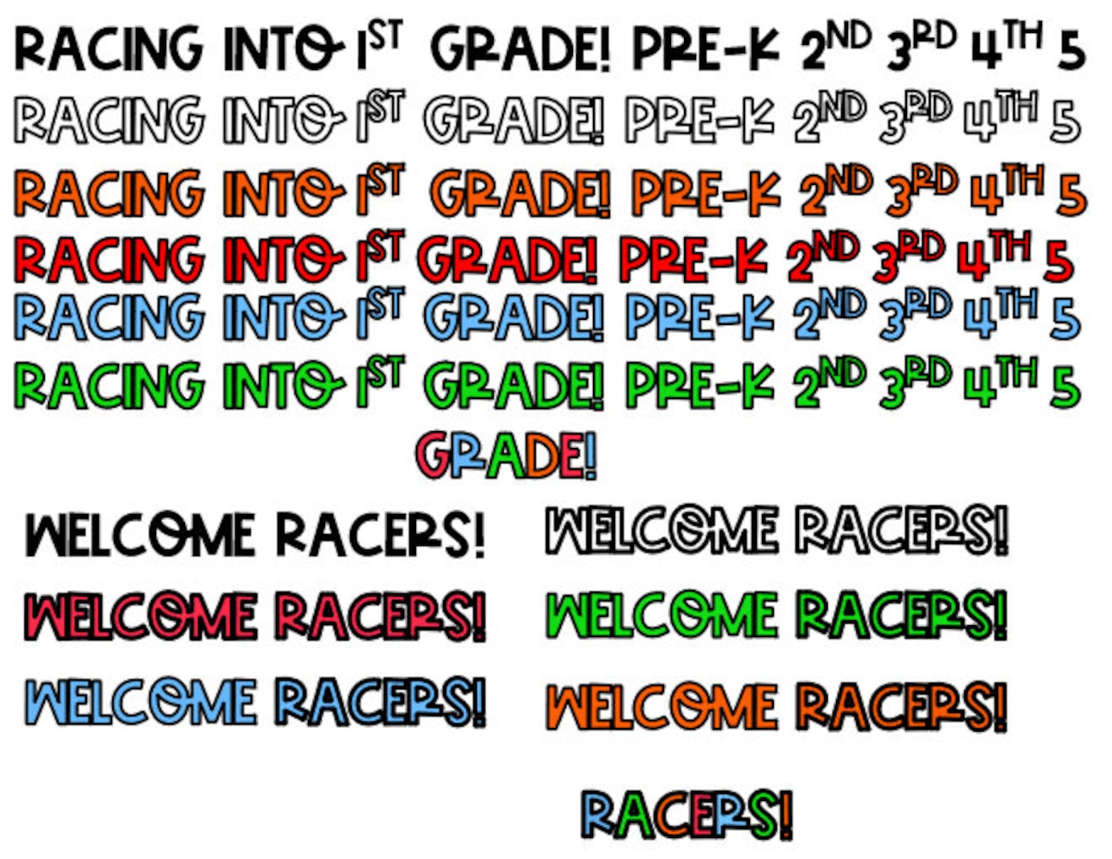 Back to School | Race Car Bulletin Board or Door Décor| Welcome Back to ...