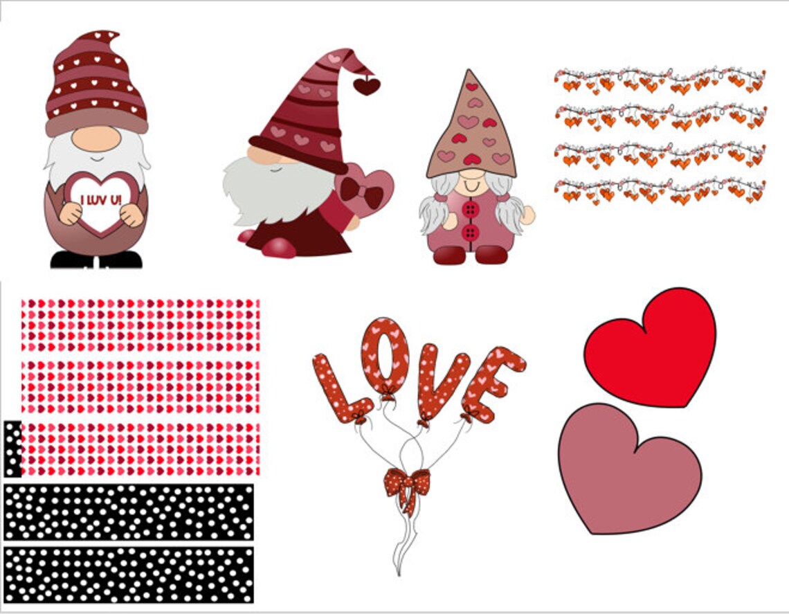 Valentine's Day Bulletin Board, Classroom Décor, Gnomes Bulletin Board ...