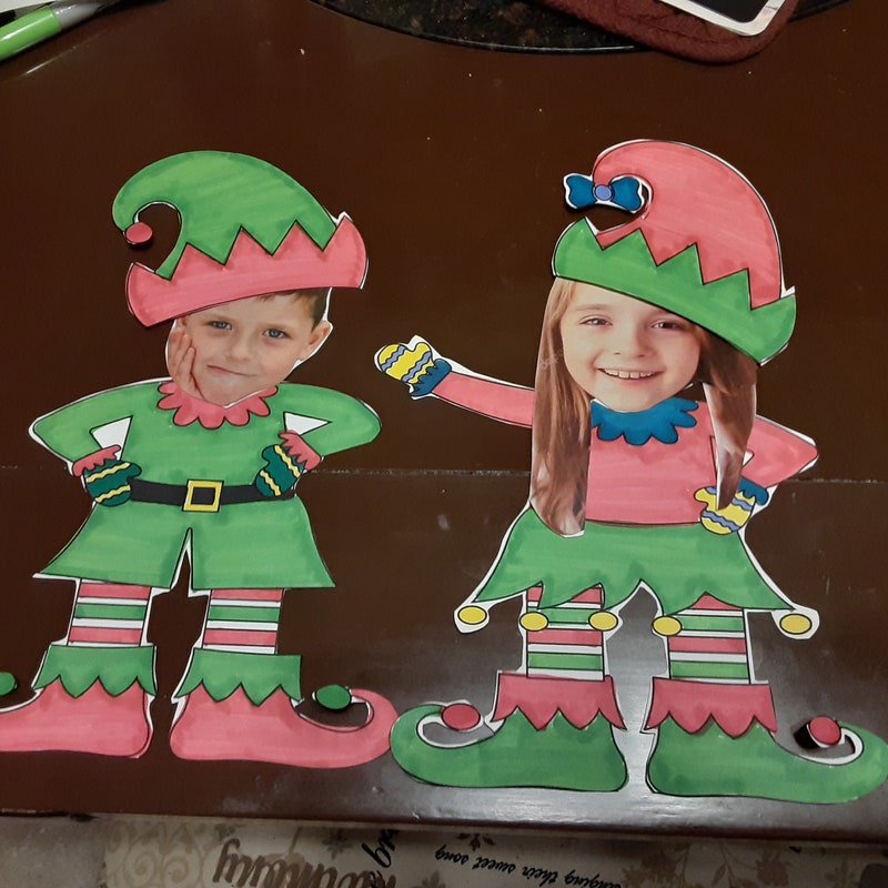 Elf Cutouts - Etsy