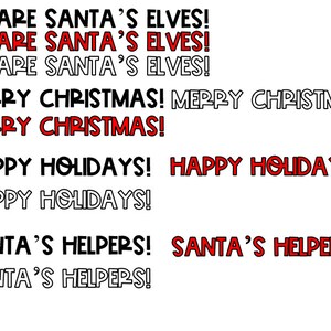 Christmas Décor', Santa, Elves, Christmas Bulletin Board Kit, Holidays ...