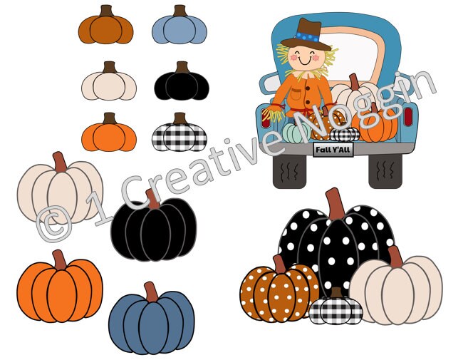 Scarecrow Pumpkin Patch Fall Bulletin Board, Classroom & Door Decor ...