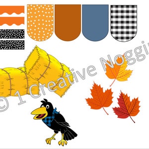 Scarecrow Pumpkin Patch Fall Bulletin Board, Classroom & Door Decor ...