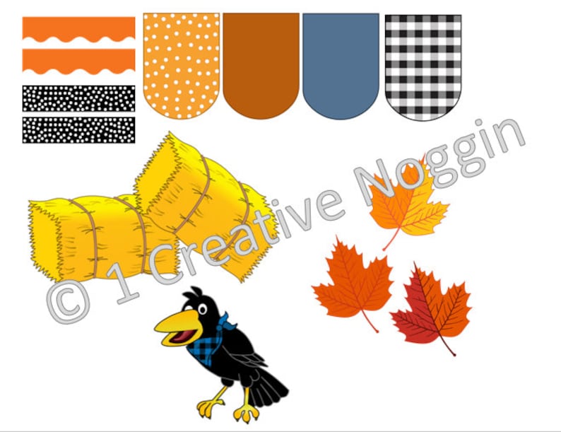 Scarecrow Pumpkin Patch Fall Bulletin Board, Classroom & Door Decor ...