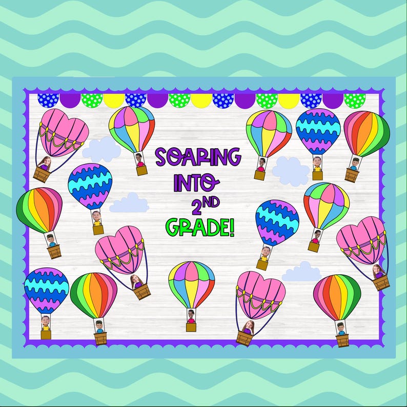 Welcome Back Printable Bulletin Board | Door Classroom Decor | Student ...